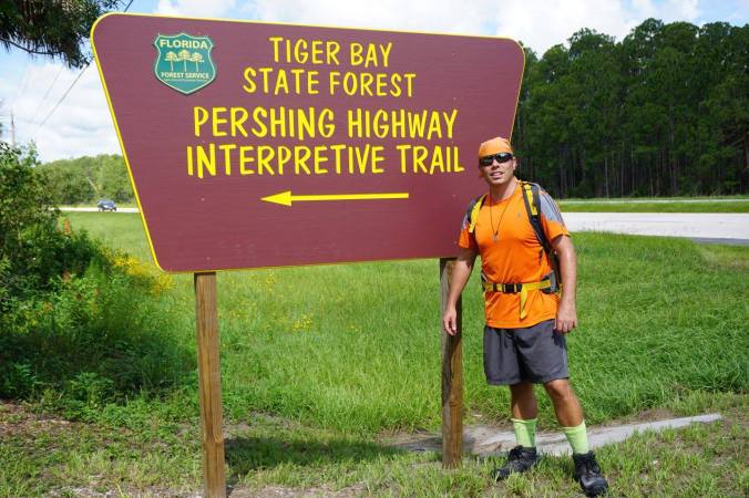 Pershing Highway in Tiger Bay State Forest (Interpretive Trail ...